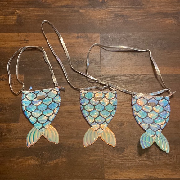 Justice | Accessories | Justice Sequins Mermaid Purses Girls Lot Of 3 ...